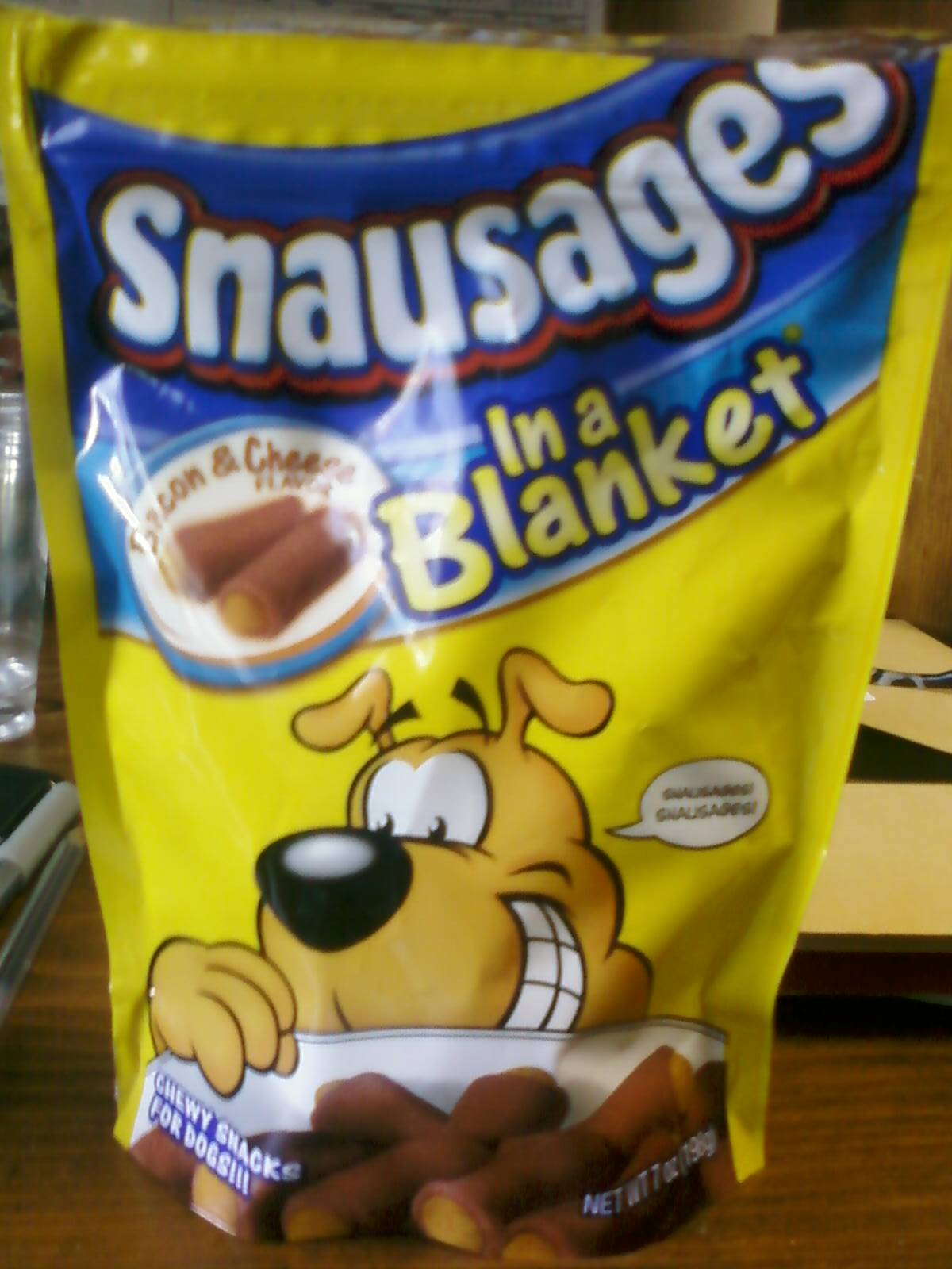 Bacon & Cheese Snausages - Royal Bacon Society