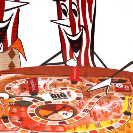 Mr. Bacon's Big Adventure Board Game - Royal Bacon Society